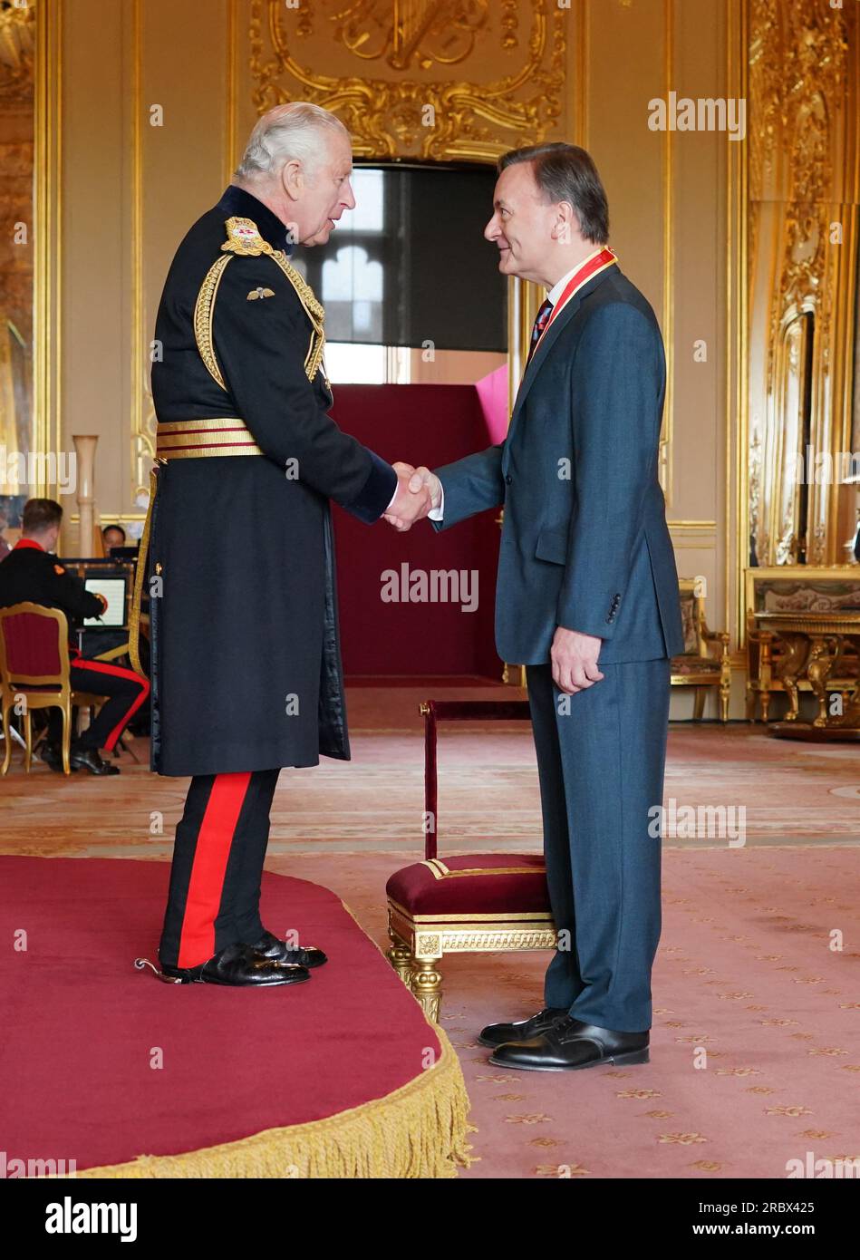 Sir Stephen Hough, pianist, from London, is made a Knight Bachelor by ...