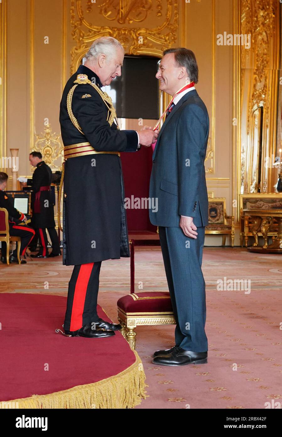 Sir Stephen Hough, pianist, from London, is made a Knight Bachelor by ...