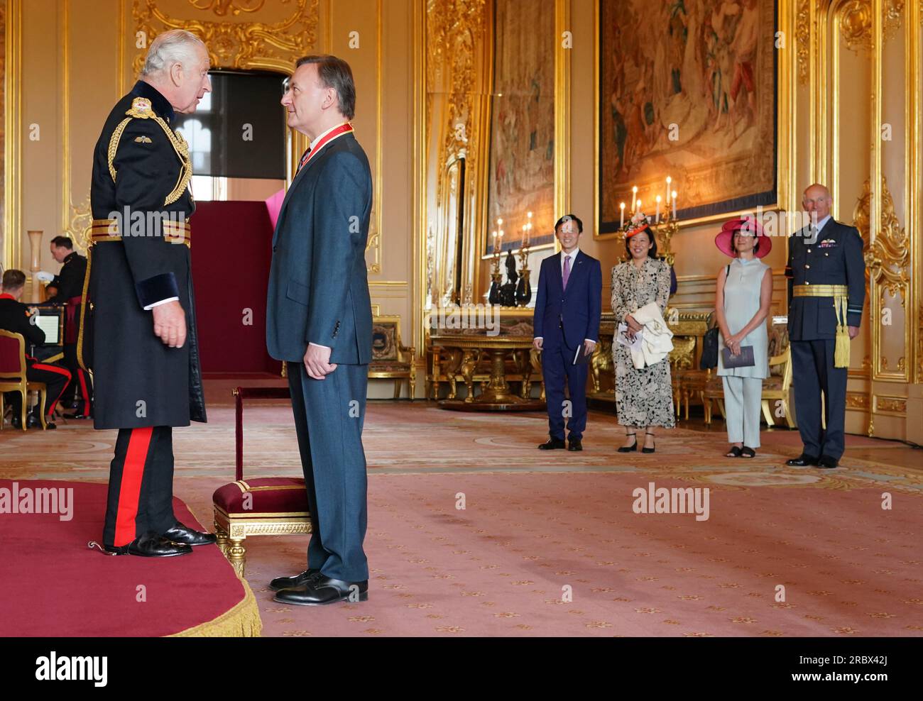 Sir Stephen Hough, pianist, from London, is made a Knight Bachelor by ...