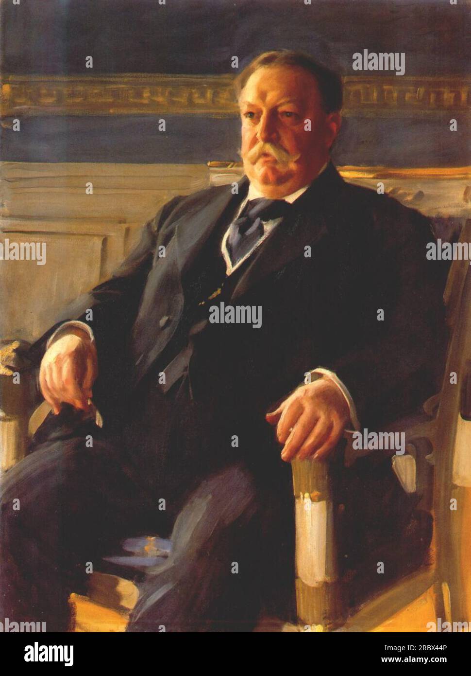 William H. Taft 1911 by Anders Zorn Stock Photo - Alamy