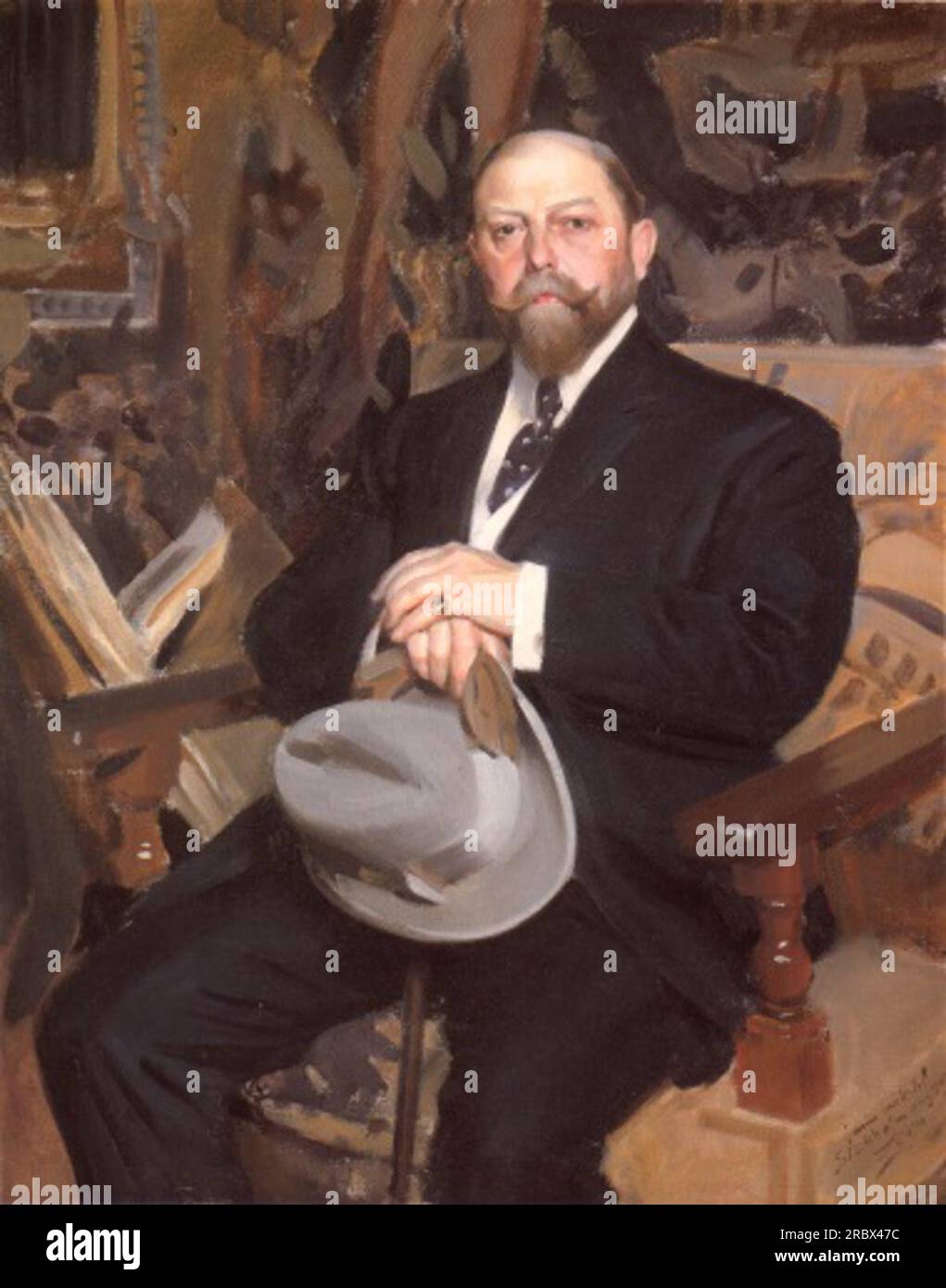 Hugo Reisinger 1907 by Anders Zorn Stock Photo - Alamy