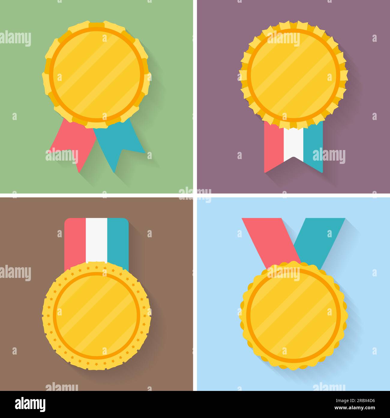 Four medals hi-res stock photography and images - Alamy
