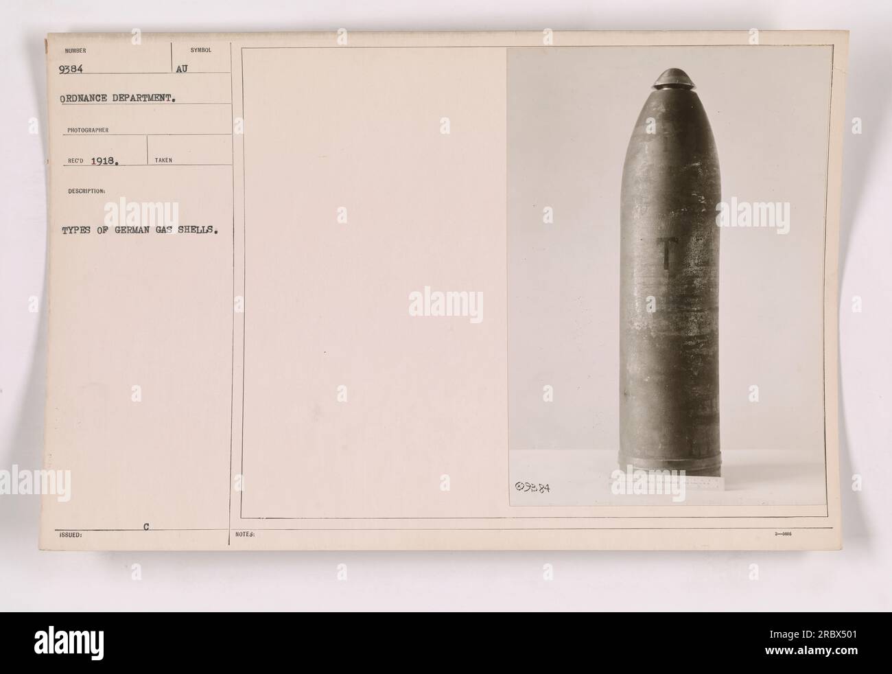 Issued types of ordnance hi-res stock photography and images - Alamy