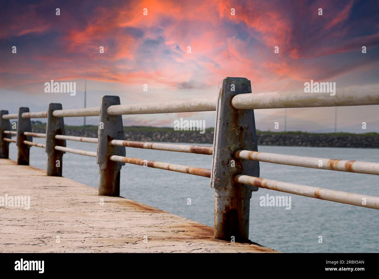 Gap in barrier hi-res stock photography and images - Alamy