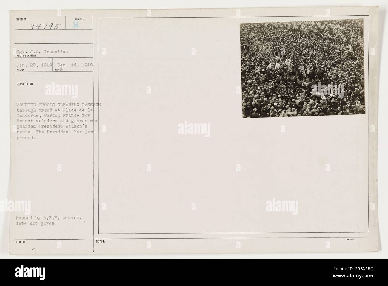 American presidents involvement in world war 1 hi-res stock photography ...