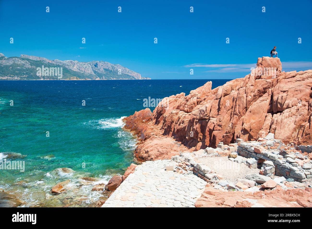 Rocce Rosse (Red Rocks), Arbatax, Tortolì, Sardinia, Italy, Europe ...