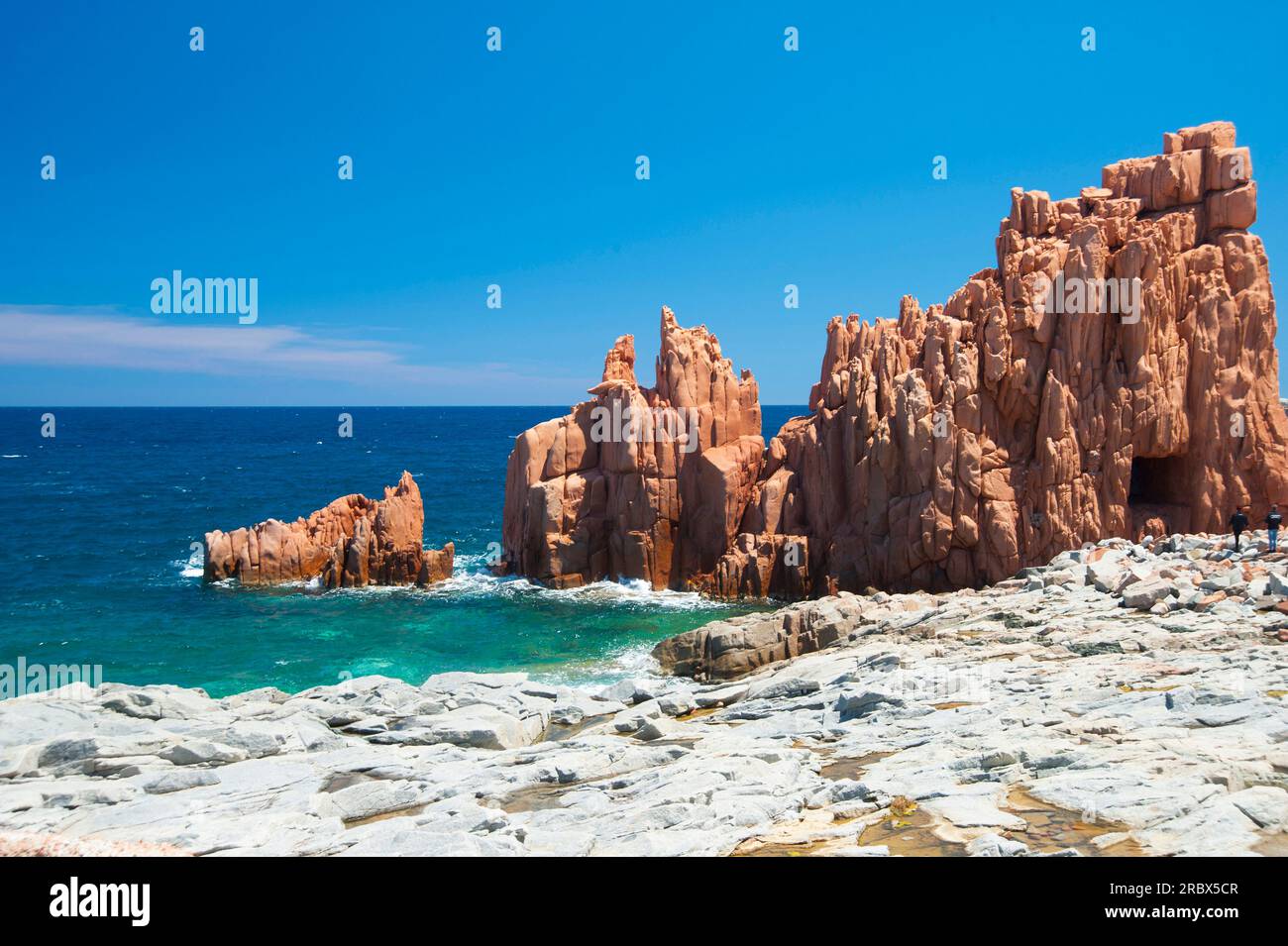 Rocce Rosse (Red Rocks), Arbatax, Tortolì, Sardinia, Italy, Europe ...