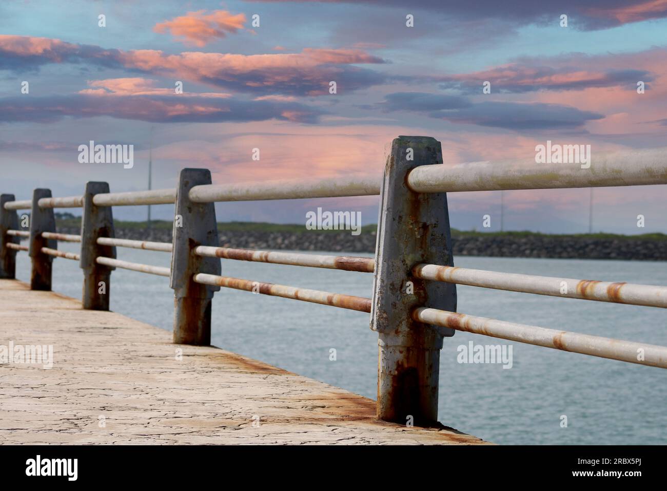 Gap in barrier hi-res stock photography and images - Alamy