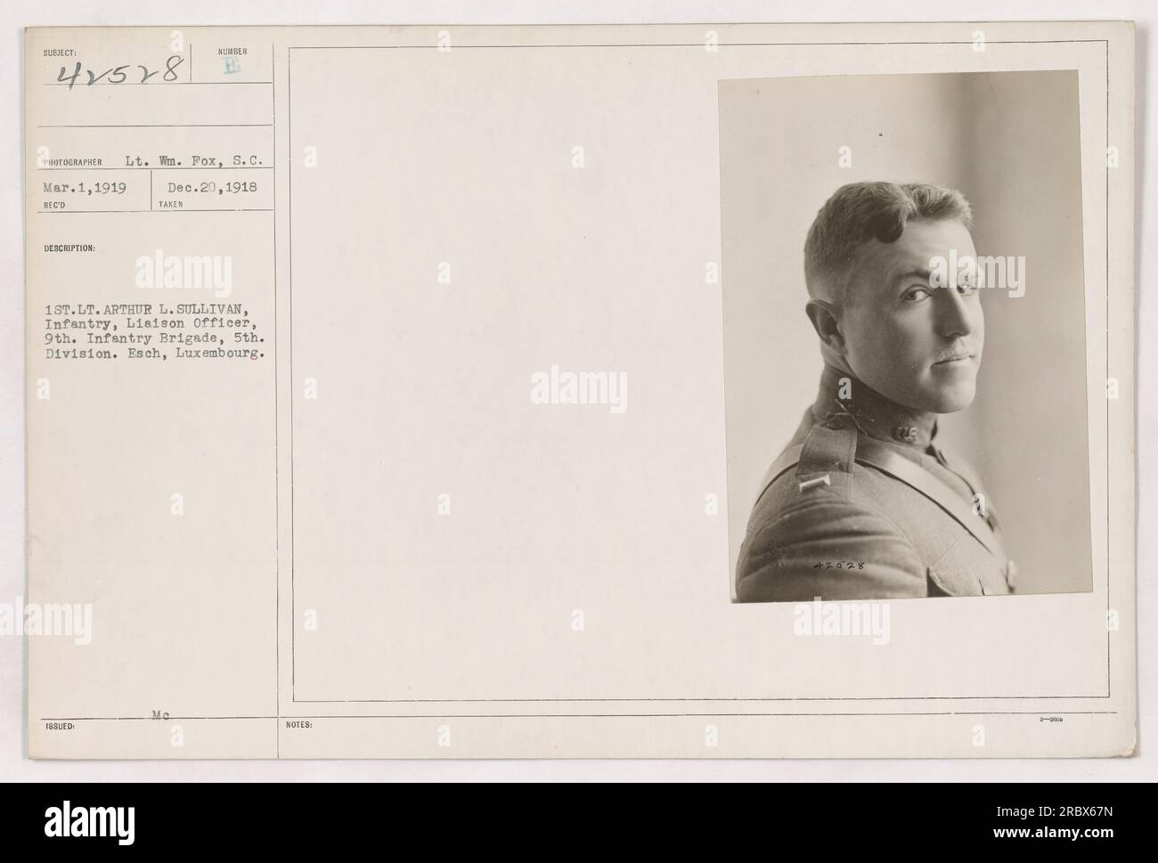 1st Lt. Arthur L. Sullivan, an infantry liaison officer, is ...