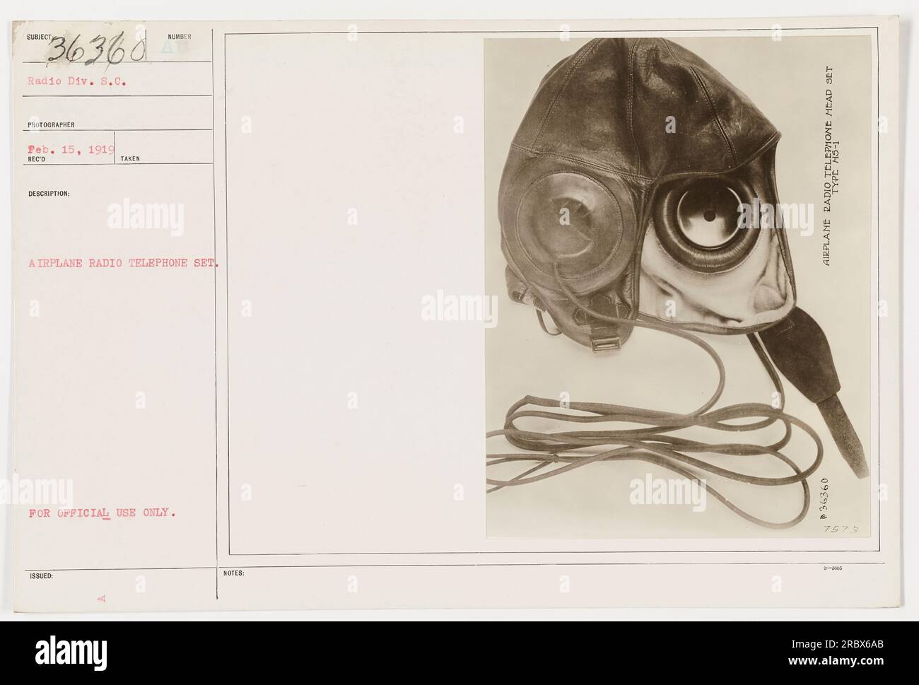 A soldier from the Radio Division is seen using a radio telephone in an ...