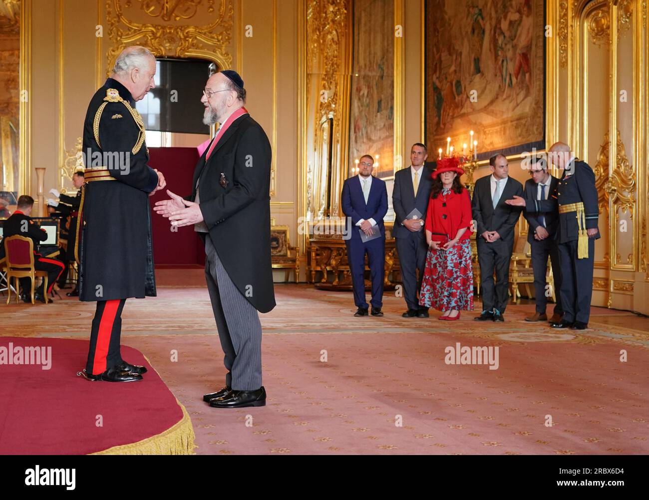 Sir Ephraim Mirvis, from London, is made a Knight Commander of the ...