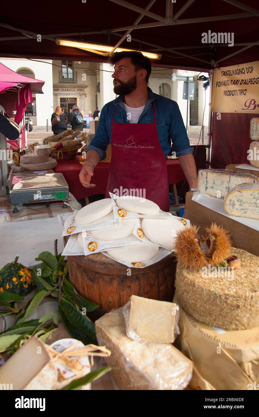 Typical Cheese, Cuneo, Piedmont, Italy, Europe Piemonte; Cheese; Food ...