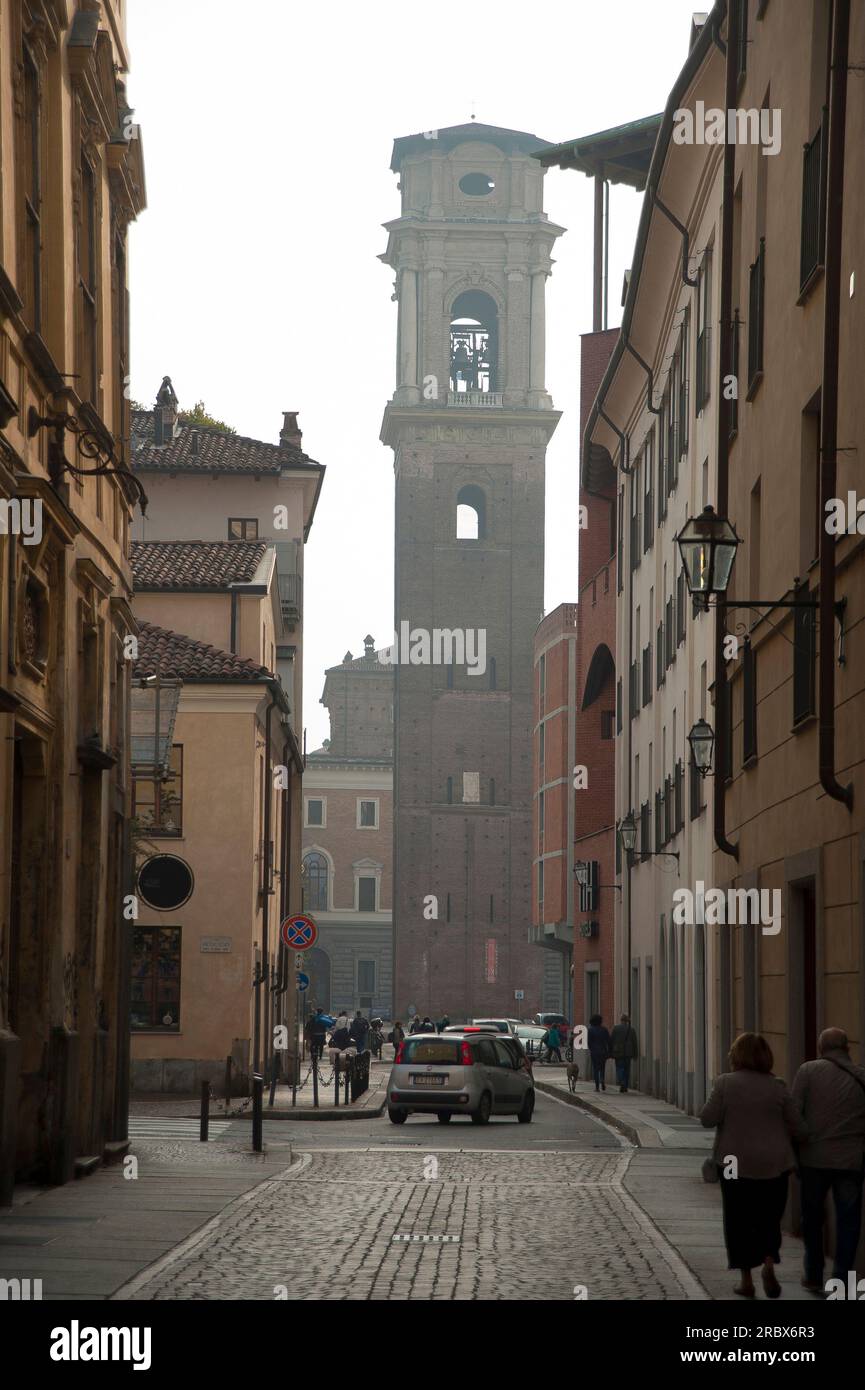 Historical center, historic city center, Turin, Piedmont, Italy, Europe ...