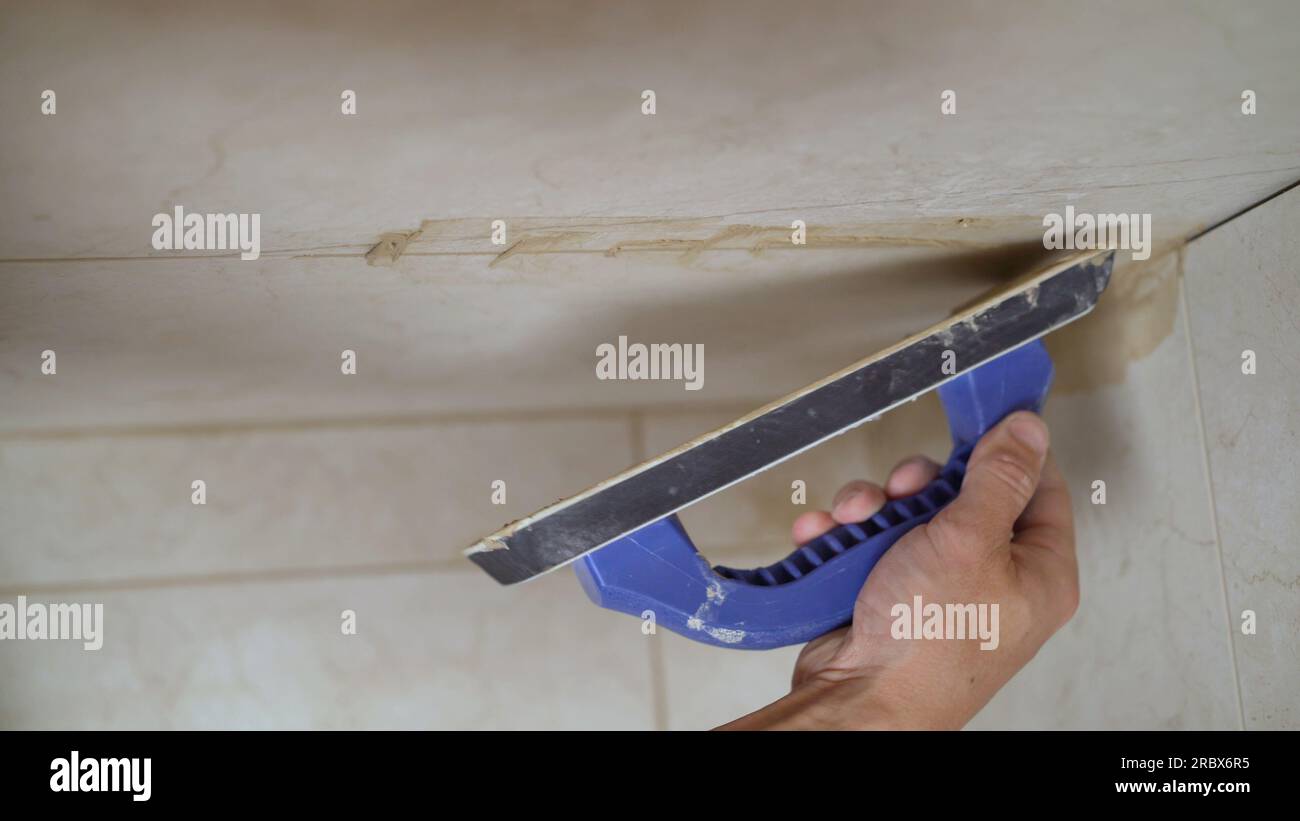 Master works on ceramic tile hi-res stock photography and images - Alamy