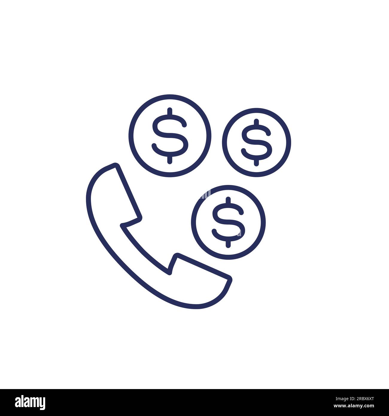 Call charges Stock Vector Images - Alamy