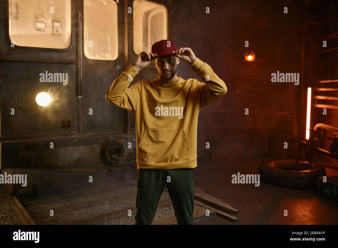 Brake man train hi-res stock photography and images - Alamy