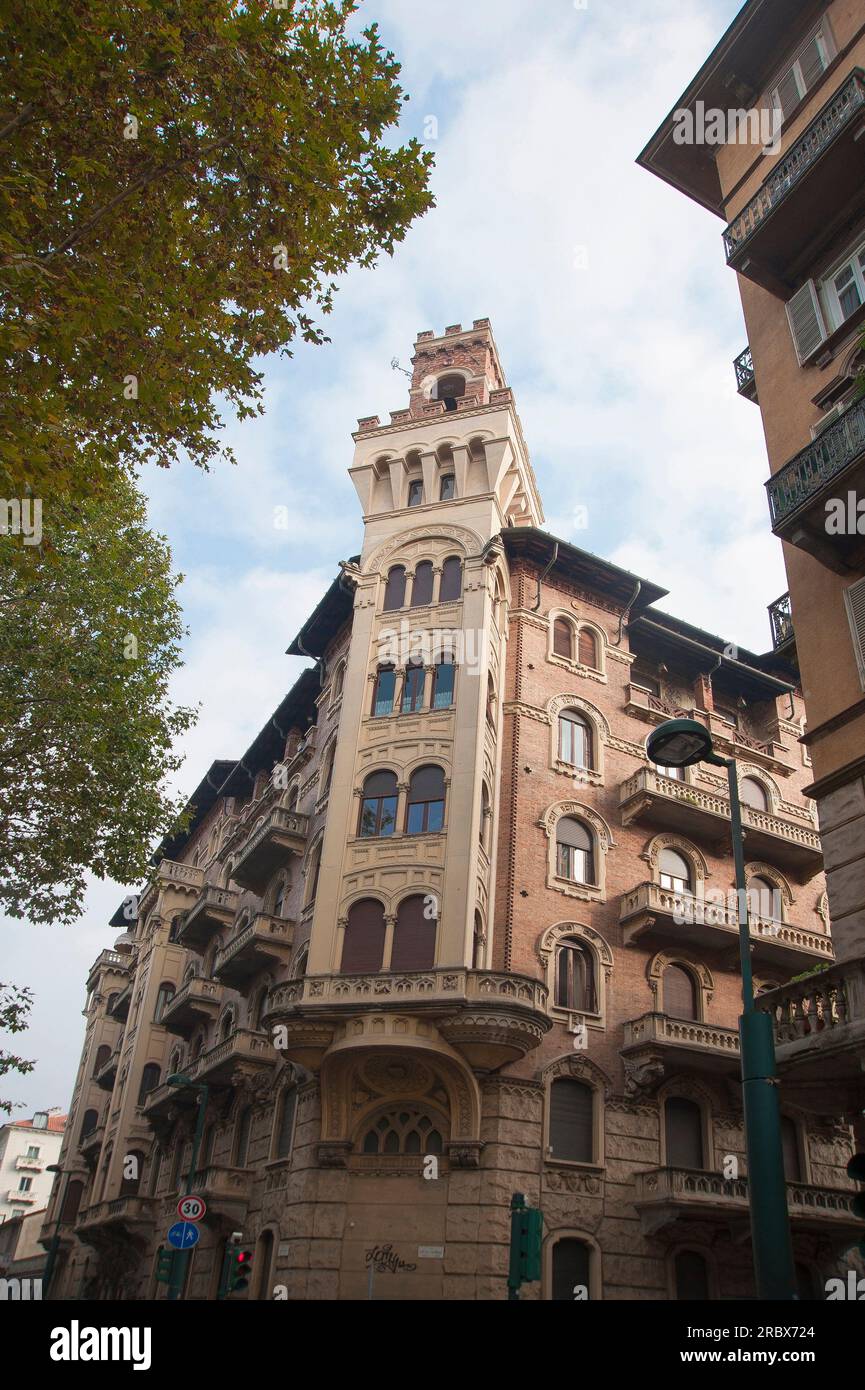 Palazzo della Vittoria or Casa dei Draghi palace, Liberty Palace ...