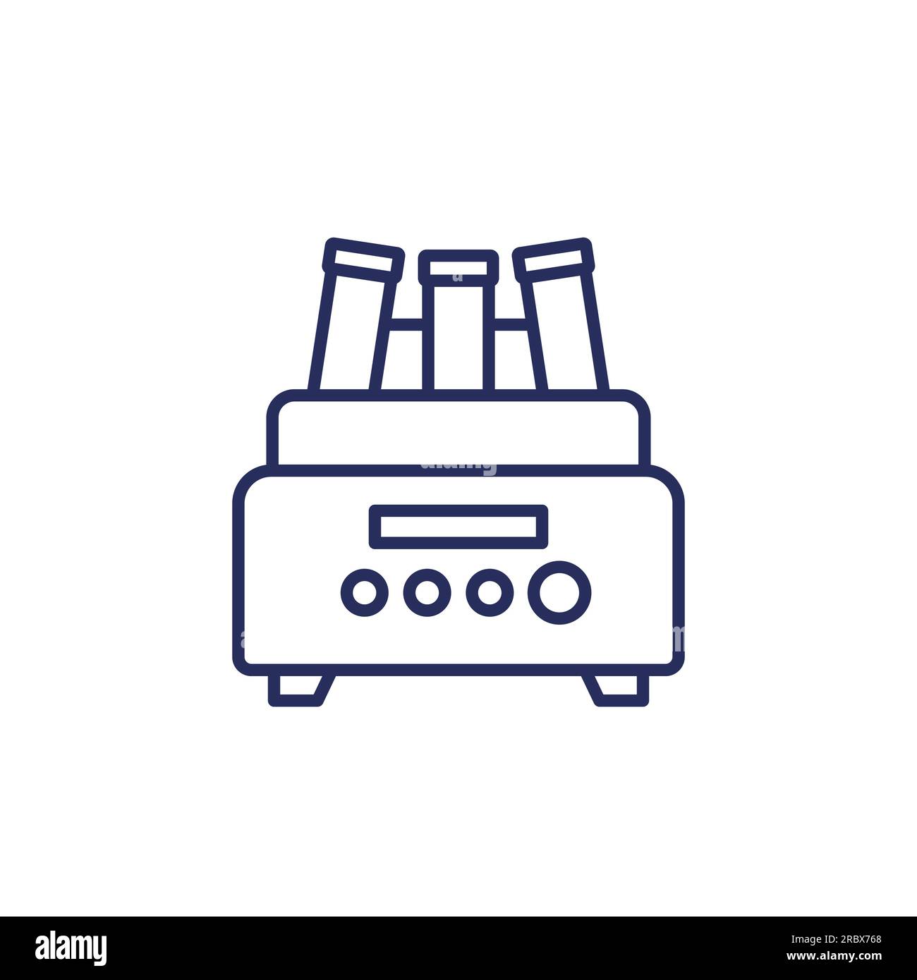 Research machine icon outline Cut Out Stock Images & Pictures - Alamy