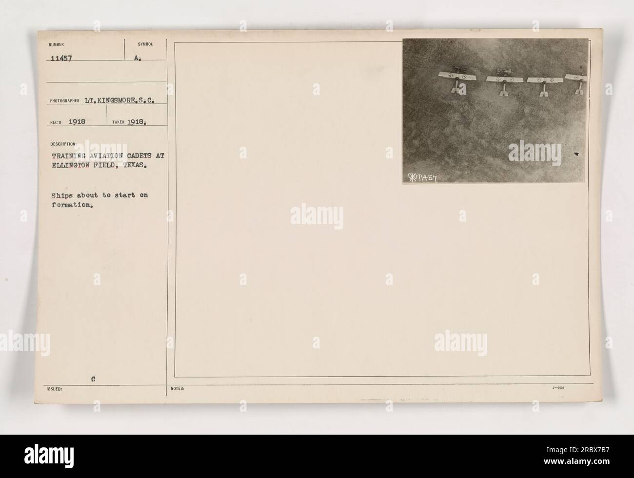 Aviation cadets at Ellington Field, Texas, prepare to take flight in ...