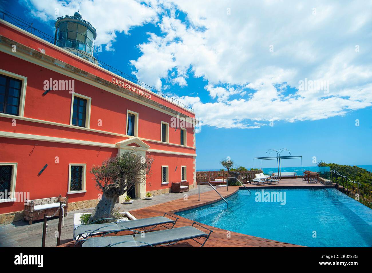 Lighthouse of Cape Spartivento, Chia, Domus de Maria, Sardinia, Italy ...