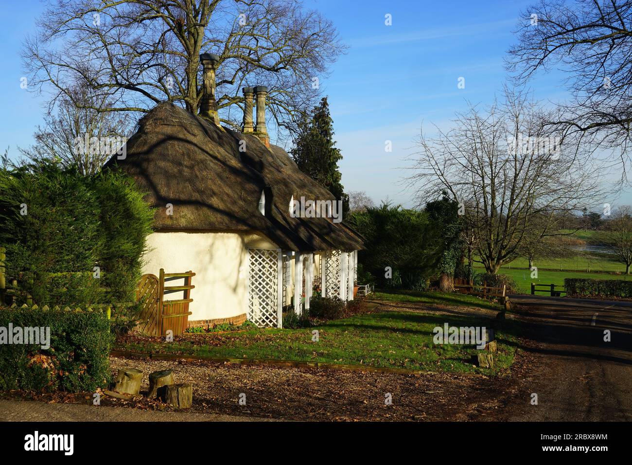 Old warden village hi-res stock photography and images - Alamy