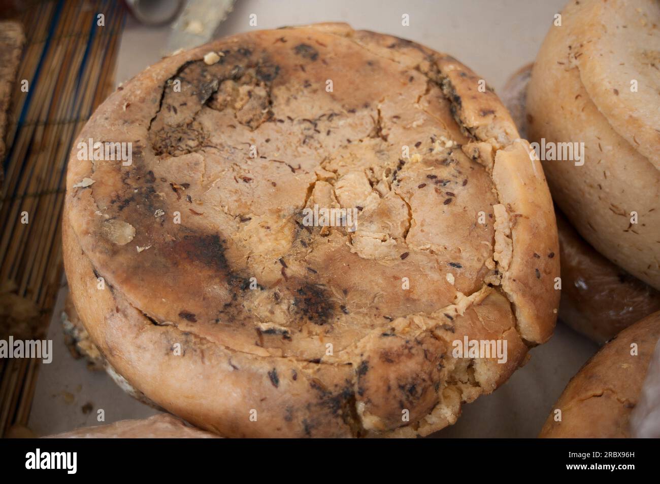 Casu Marzu, traditional Sardinian sheep milk cheese that contains live ...