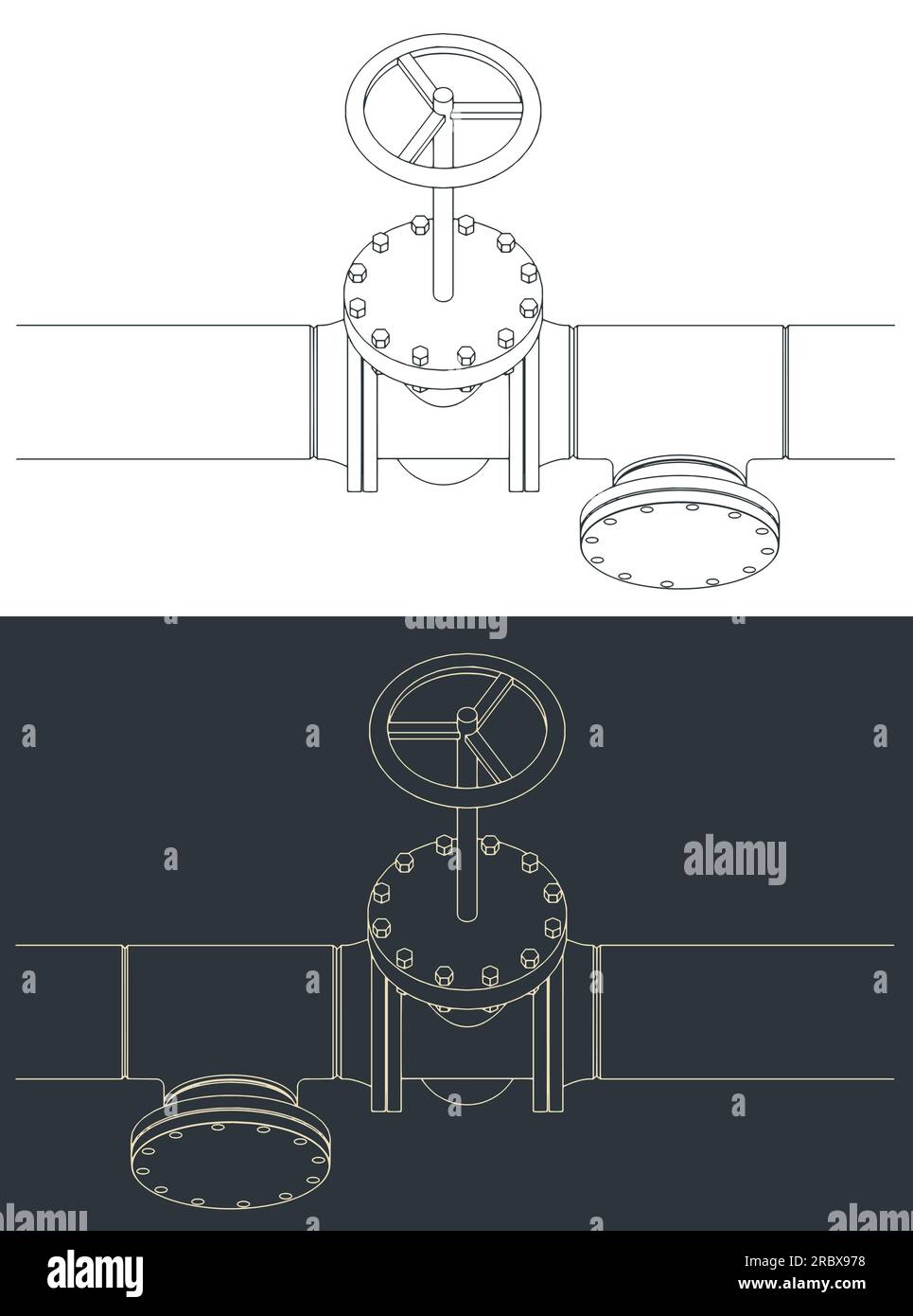 Tube fitting Stock Vector Images - Alamy