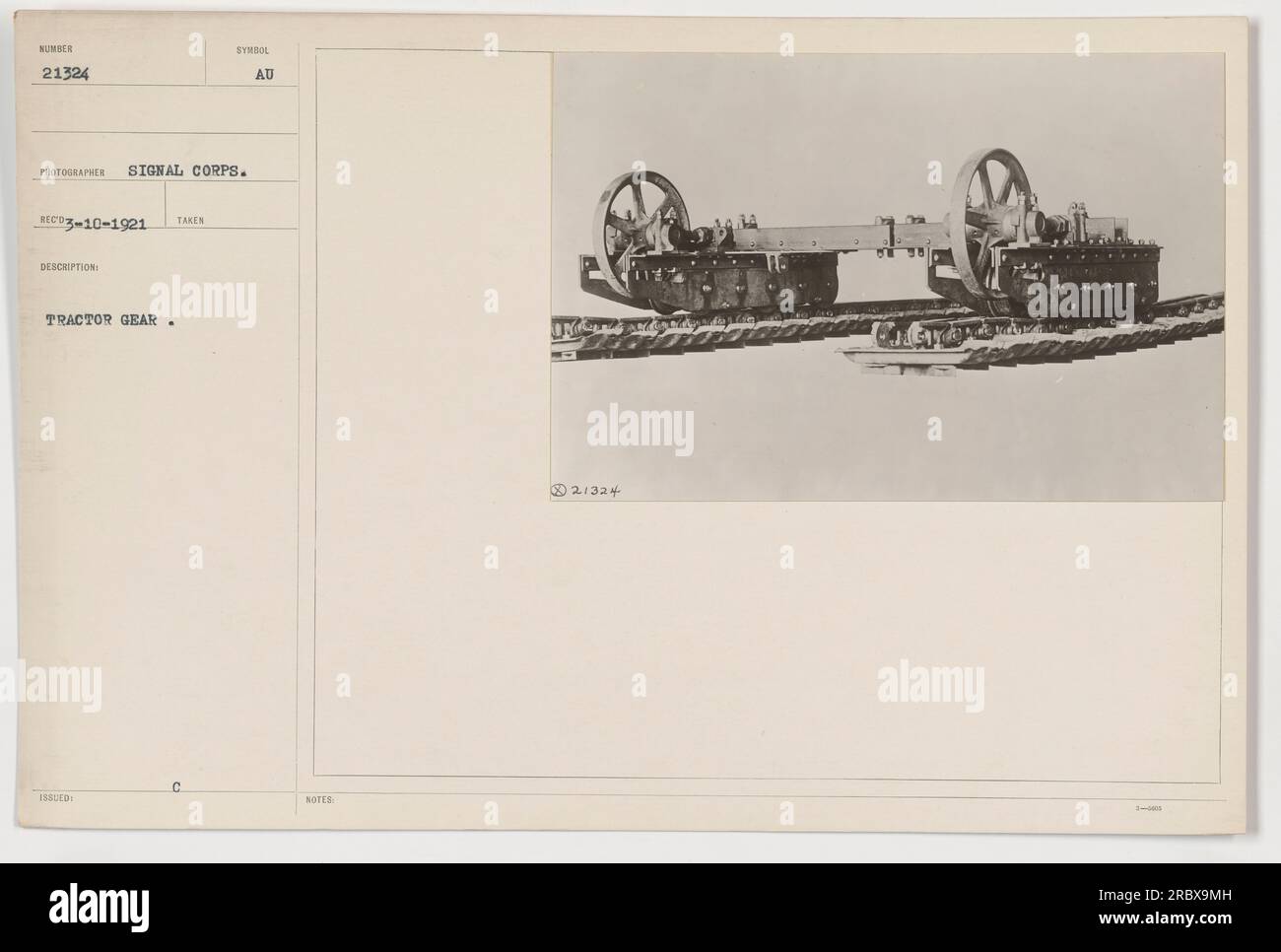 Amidst World War One, an image captured by the Signal Corps showcases a ...