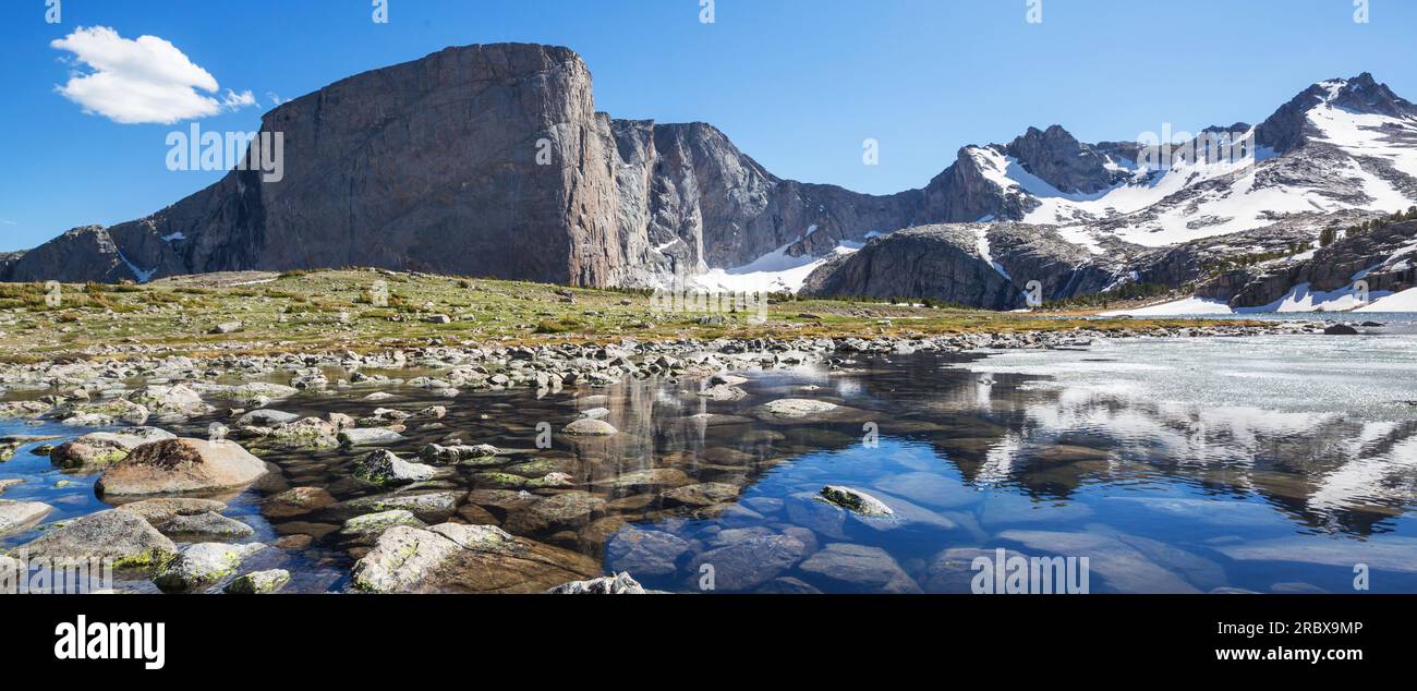 Panorama wind river range hi-res stock photography and images - Alamy