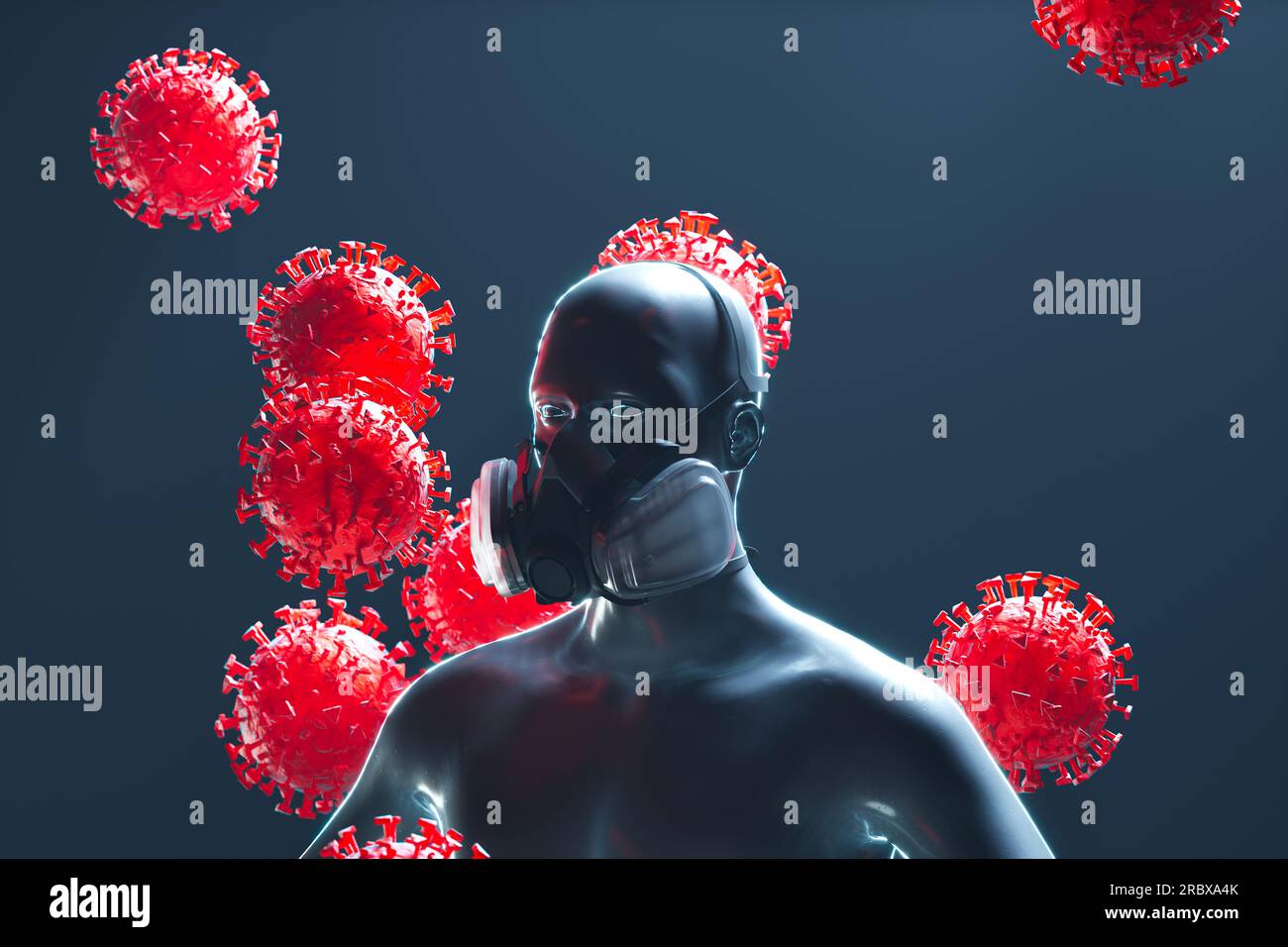 Wearing mask protect from attacking hi-res stock photography and images ...