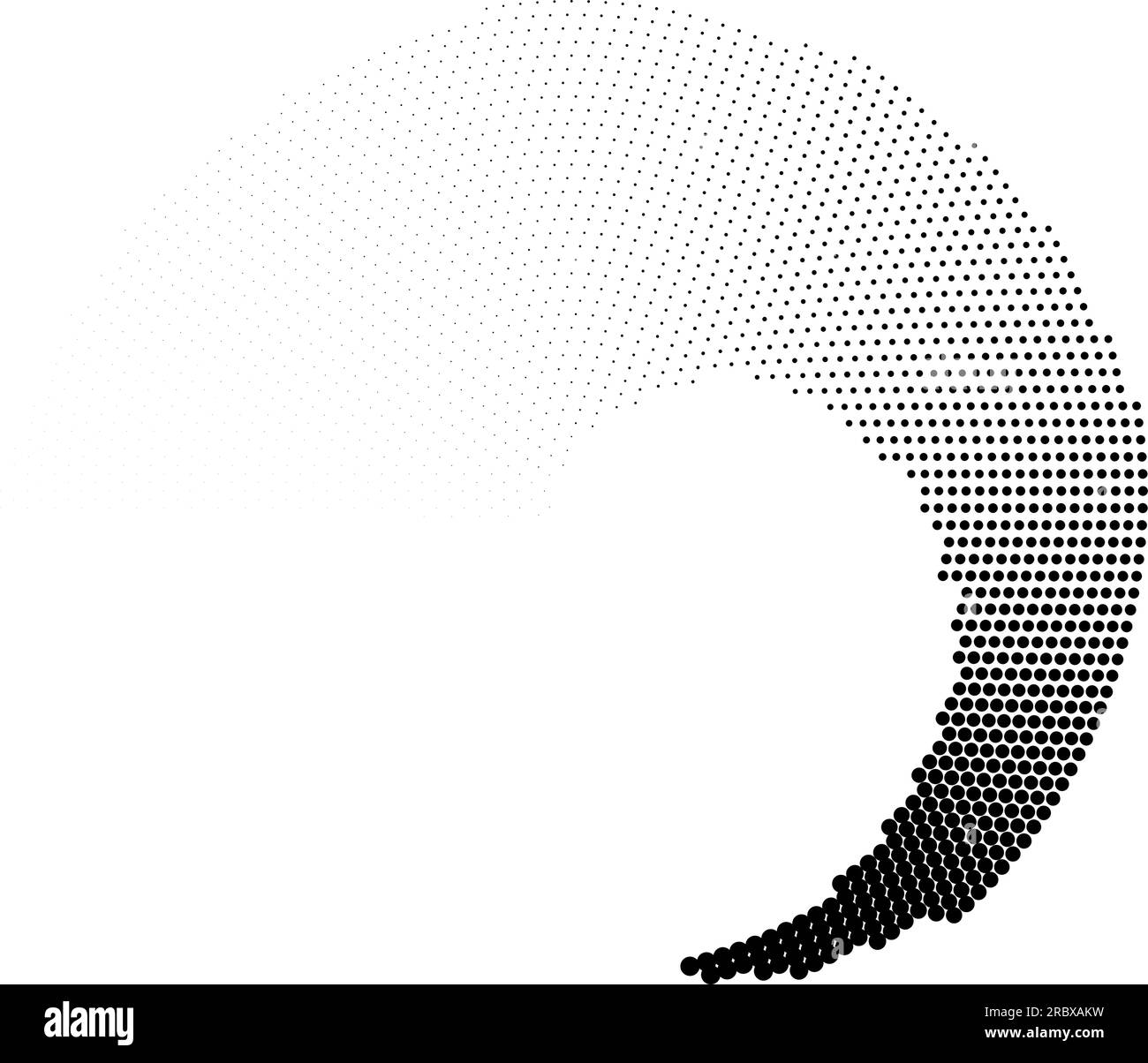 Circle half tone background vector Stock Vector Image & Art - Alamy