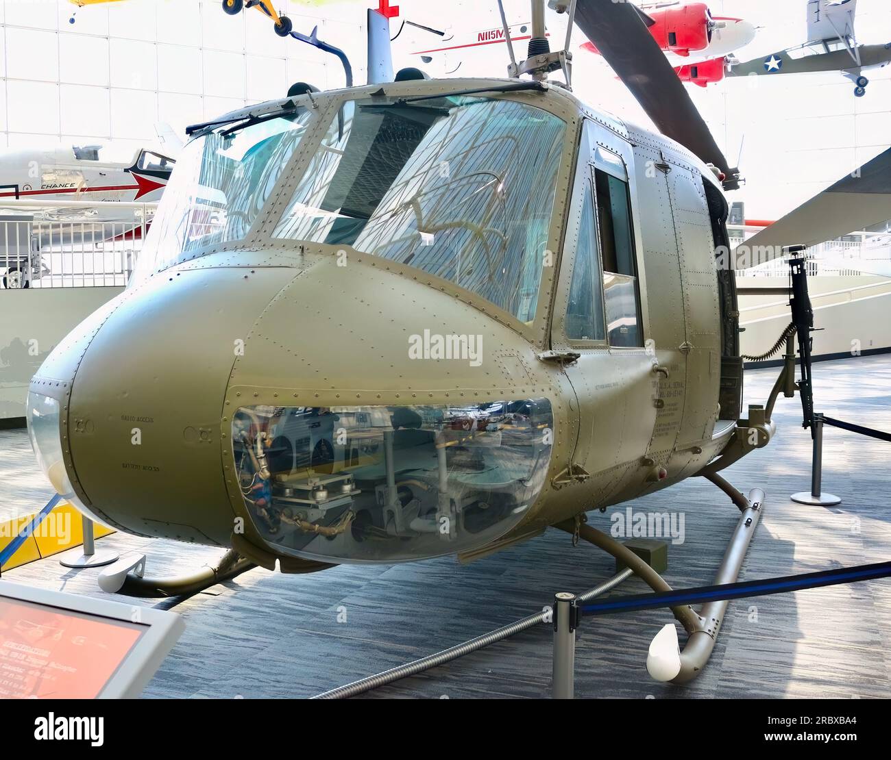 Bell UH-1H Iroquois helicopter Huey The Museum of Flight Tukwila ...