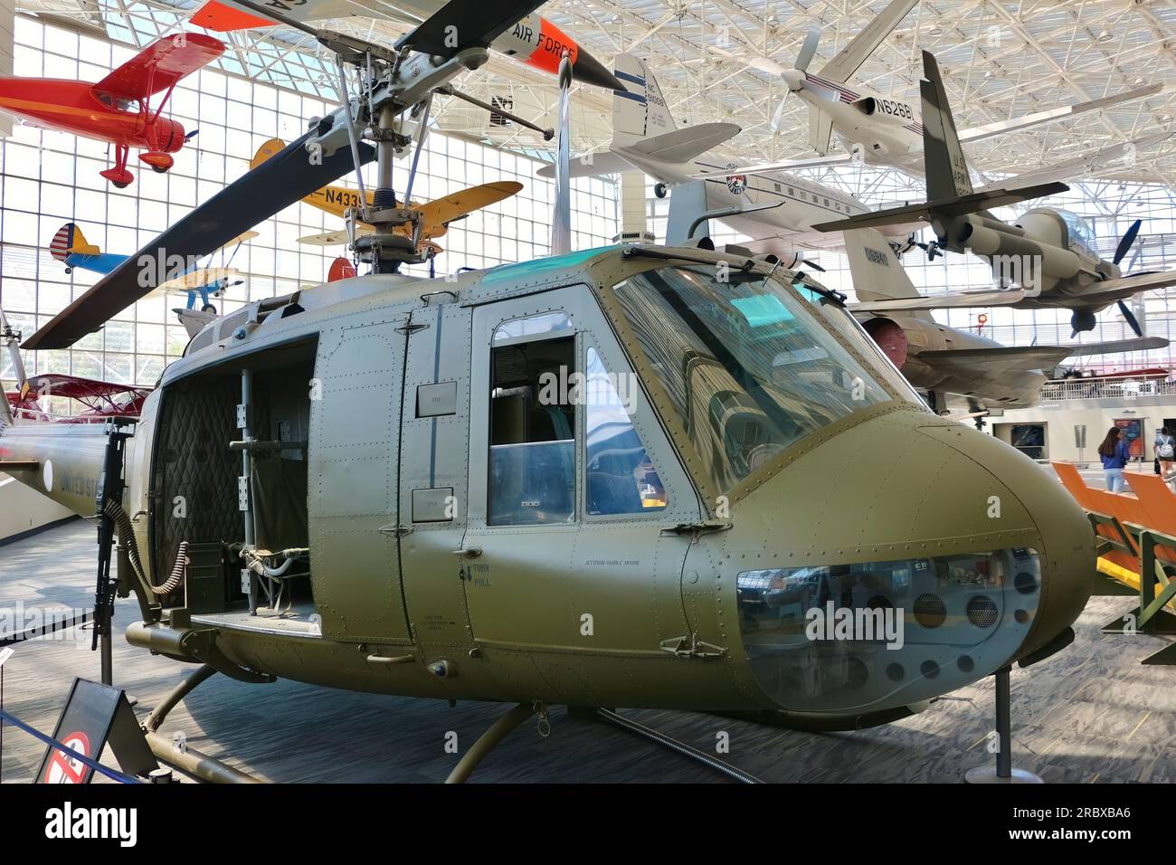Bell UH-1H Iroquois helicopter Huey The Museum of Flight Tukwila ...