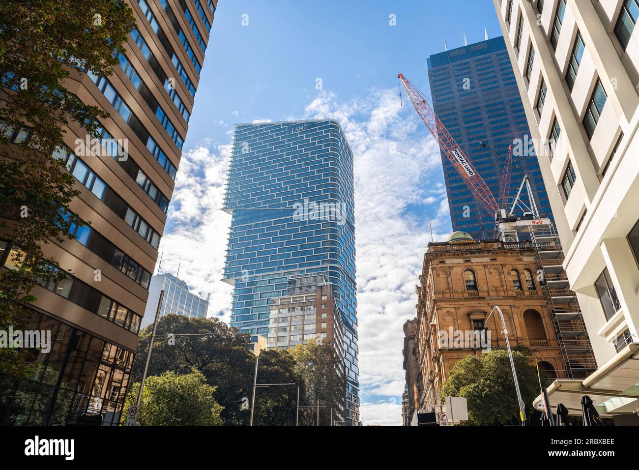 Sydney, Australia - April 17, 2022: Newly constructed Quay Quarter ...