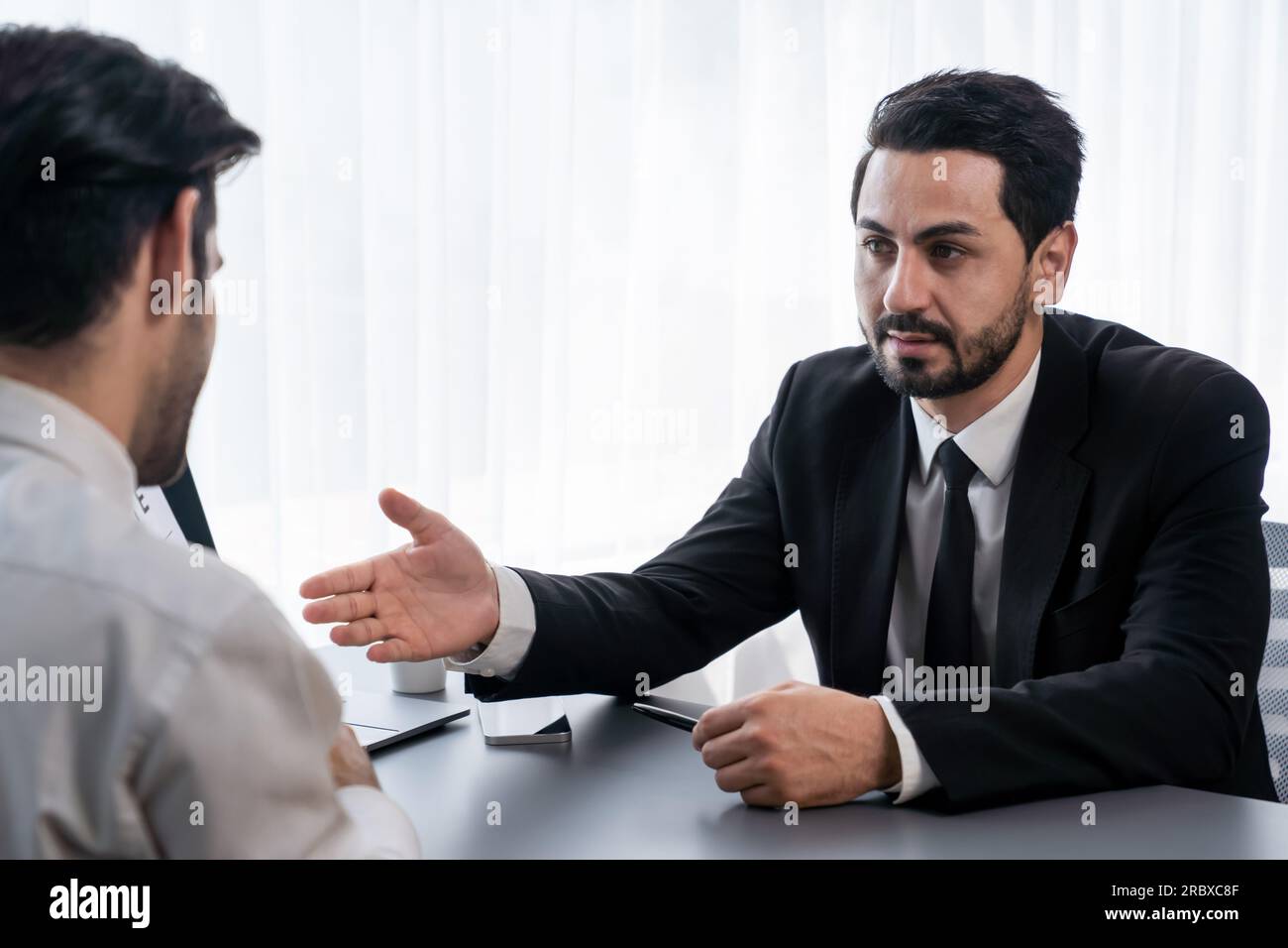 Bad interview hi-res stock photography and images - Alamy