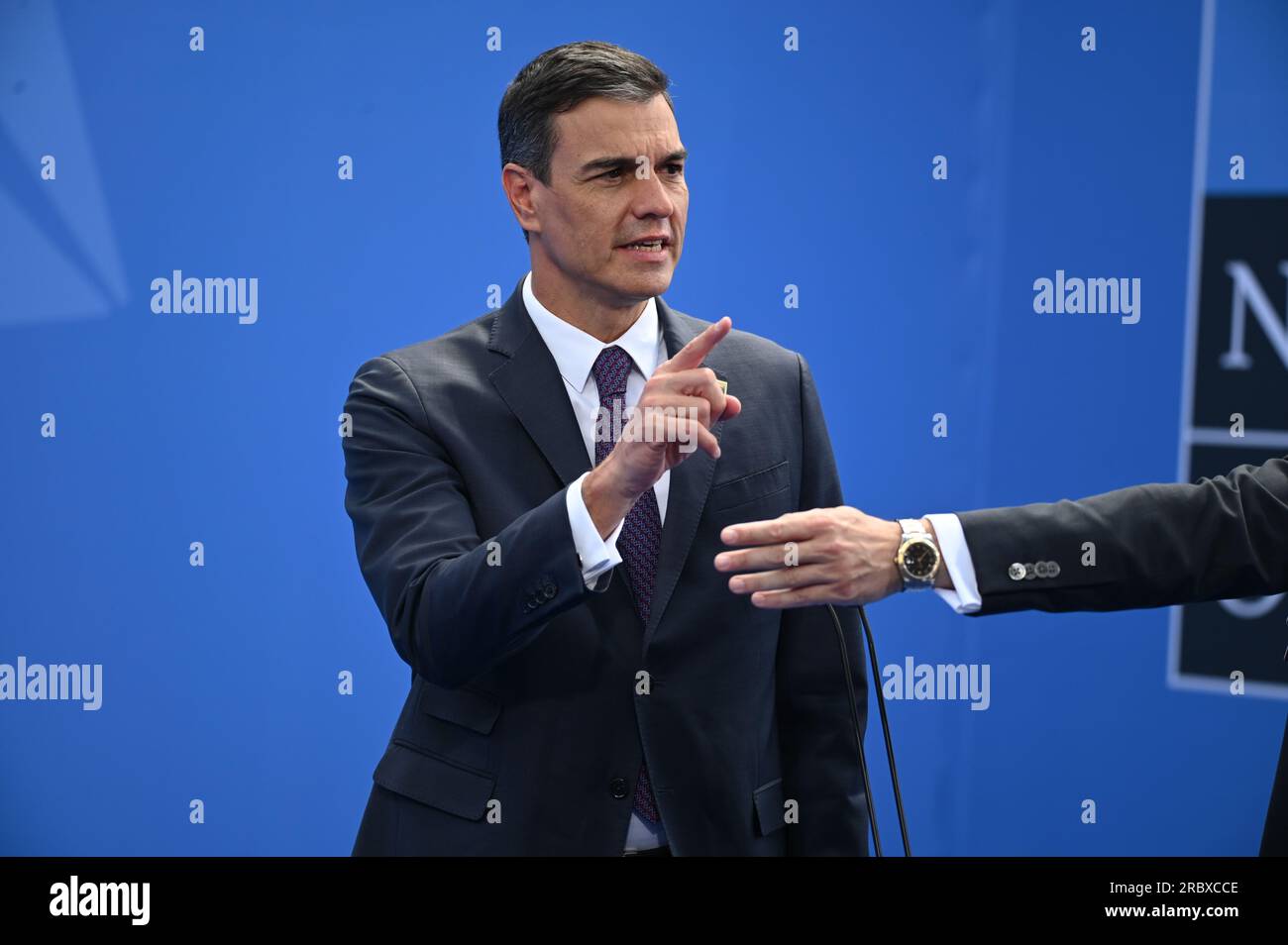 Vilnius, Lithuania. 11th July, 2023. Nato Public Forum 2023 at the ...