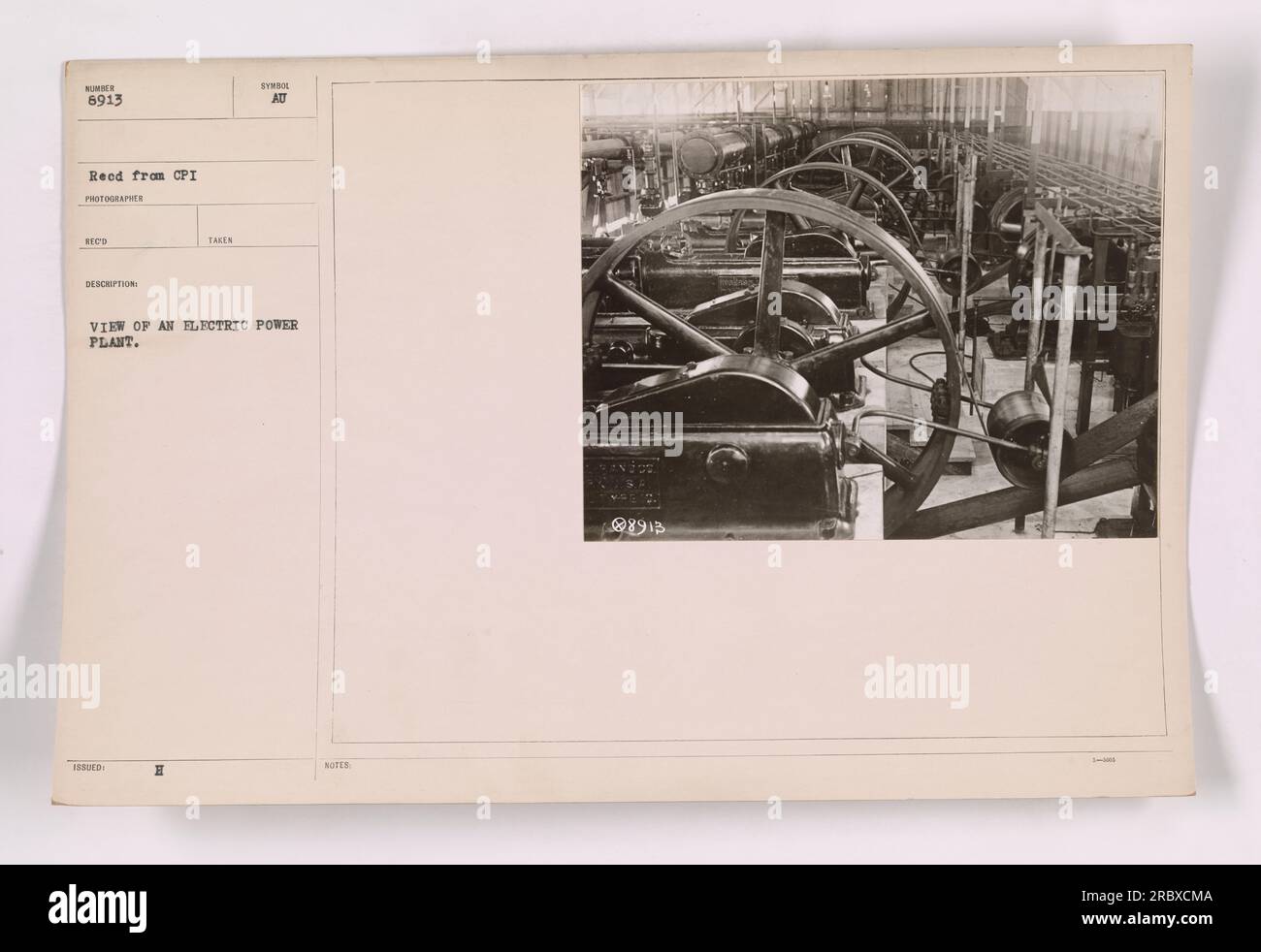 Electric Power Plant viewed from CPI PHOTOGRAPHER REGD. This image ...