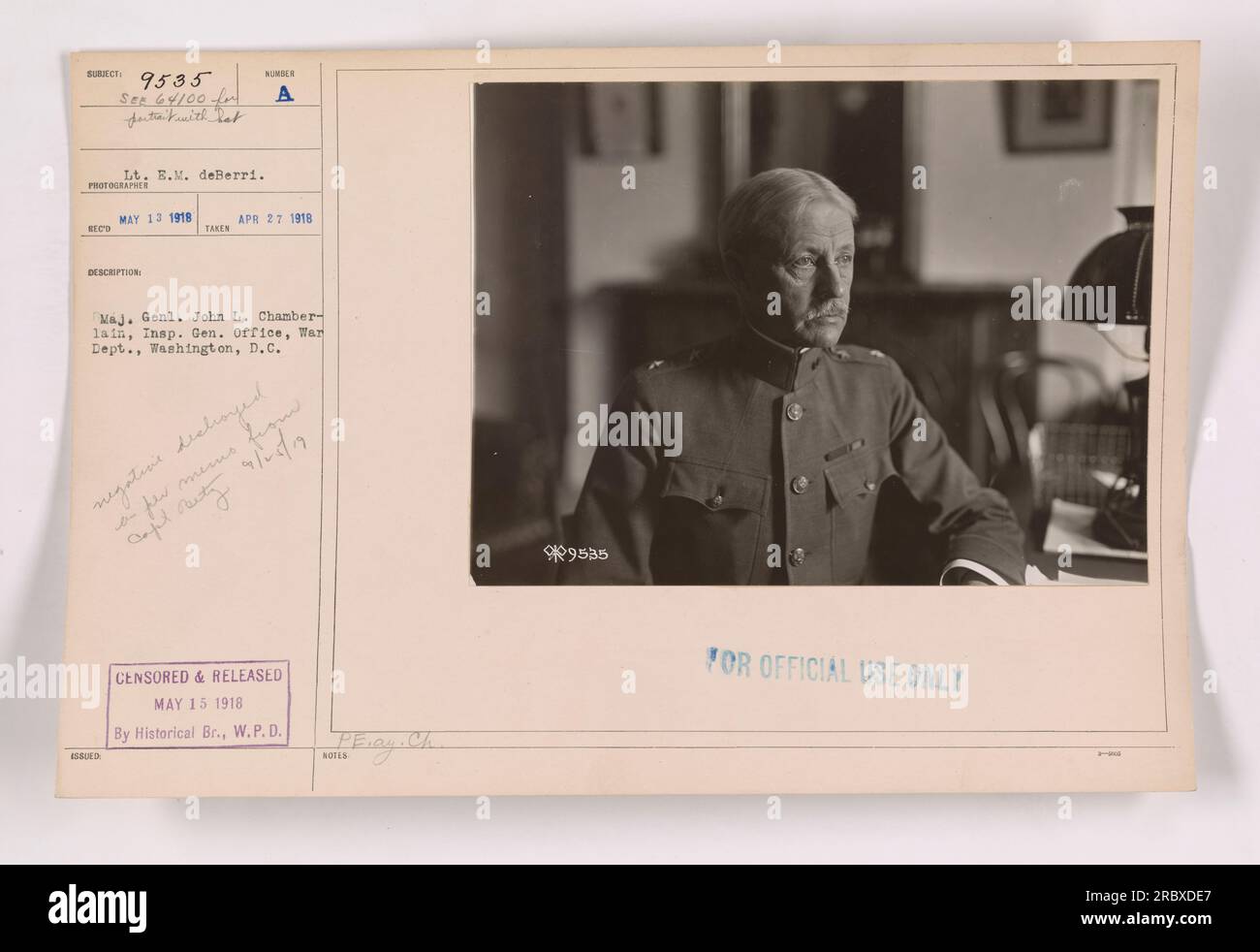 Issued april 15 1918 hi-res stock photography and images - Alamy