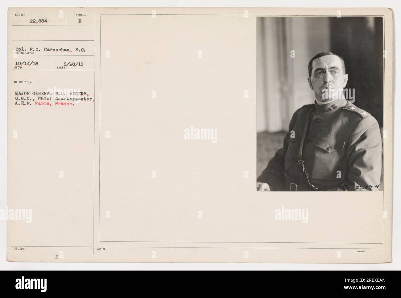 Cpl. F.C. Carnochan, S.C., is seen here in a photograph taken on ...