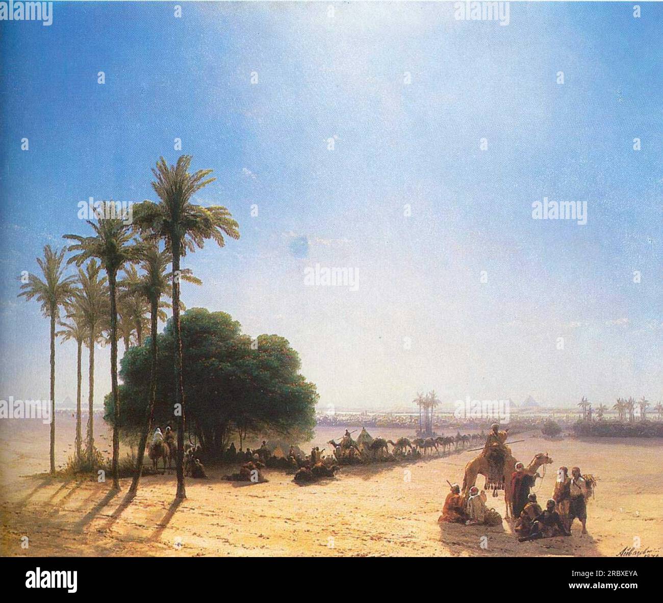 Old egypt caravan hi-res stock photography and images - Alamy