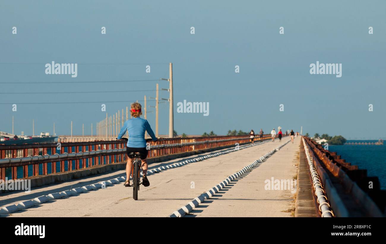 Seven Mile Bridge Stock Photo - Alamy