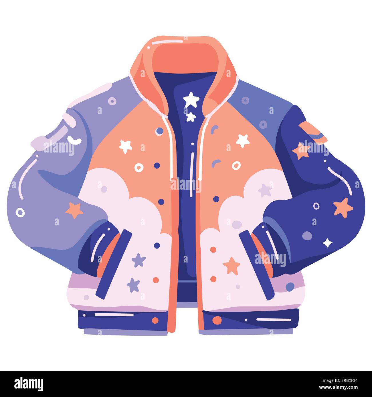 Zipping Jacket Clipart