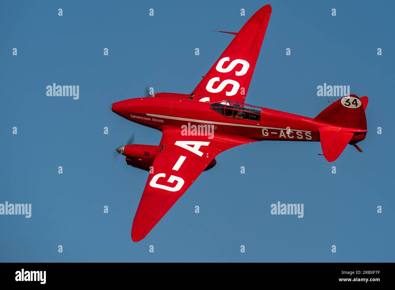 De Havilland Comet Racer Stock Photo - Alamy