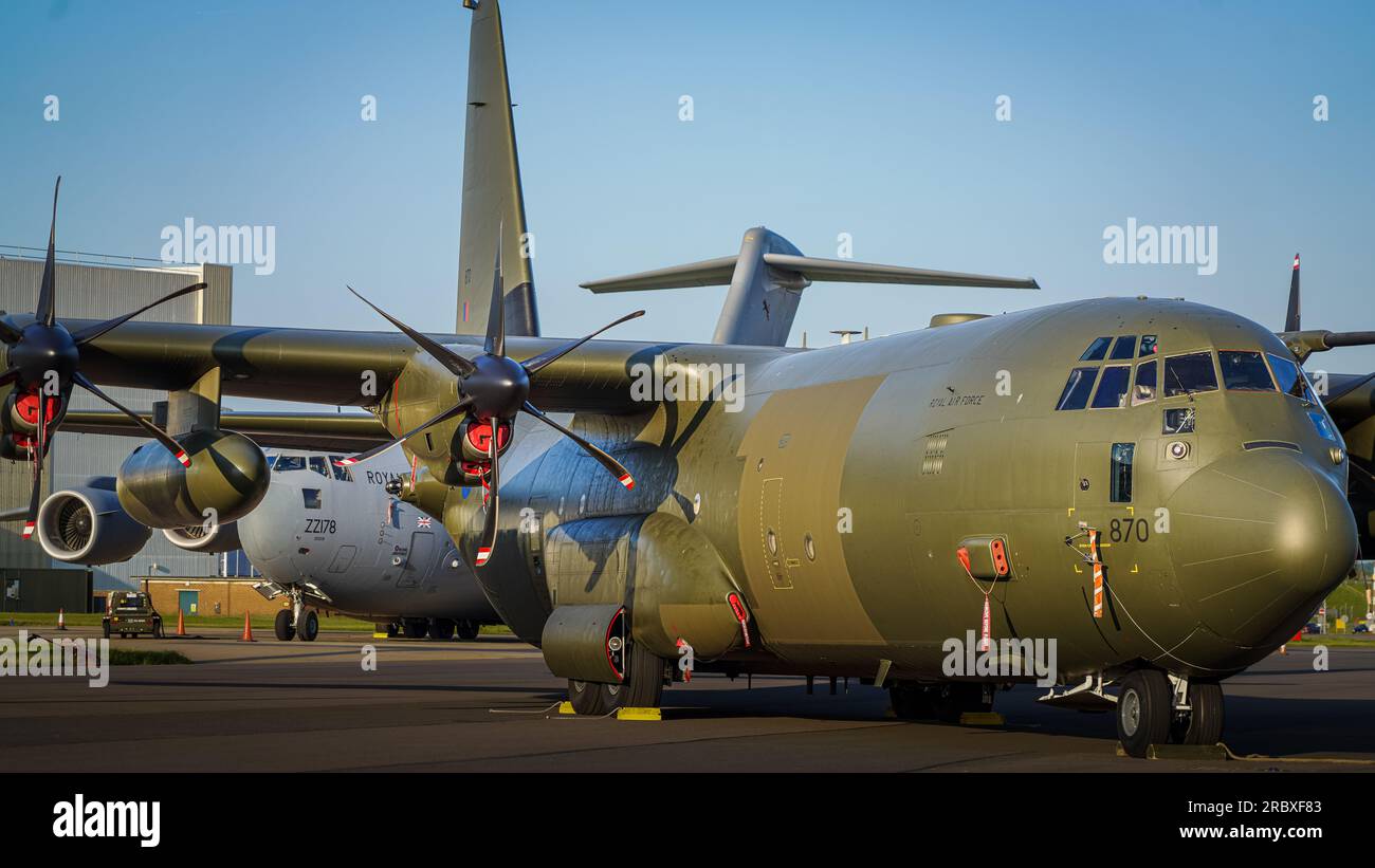 RAF C-130 Hercules Stock Photo - Alamy