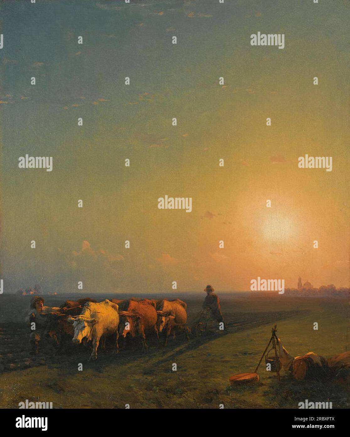 Ploughing study hi-res stock photography and images - Alamy