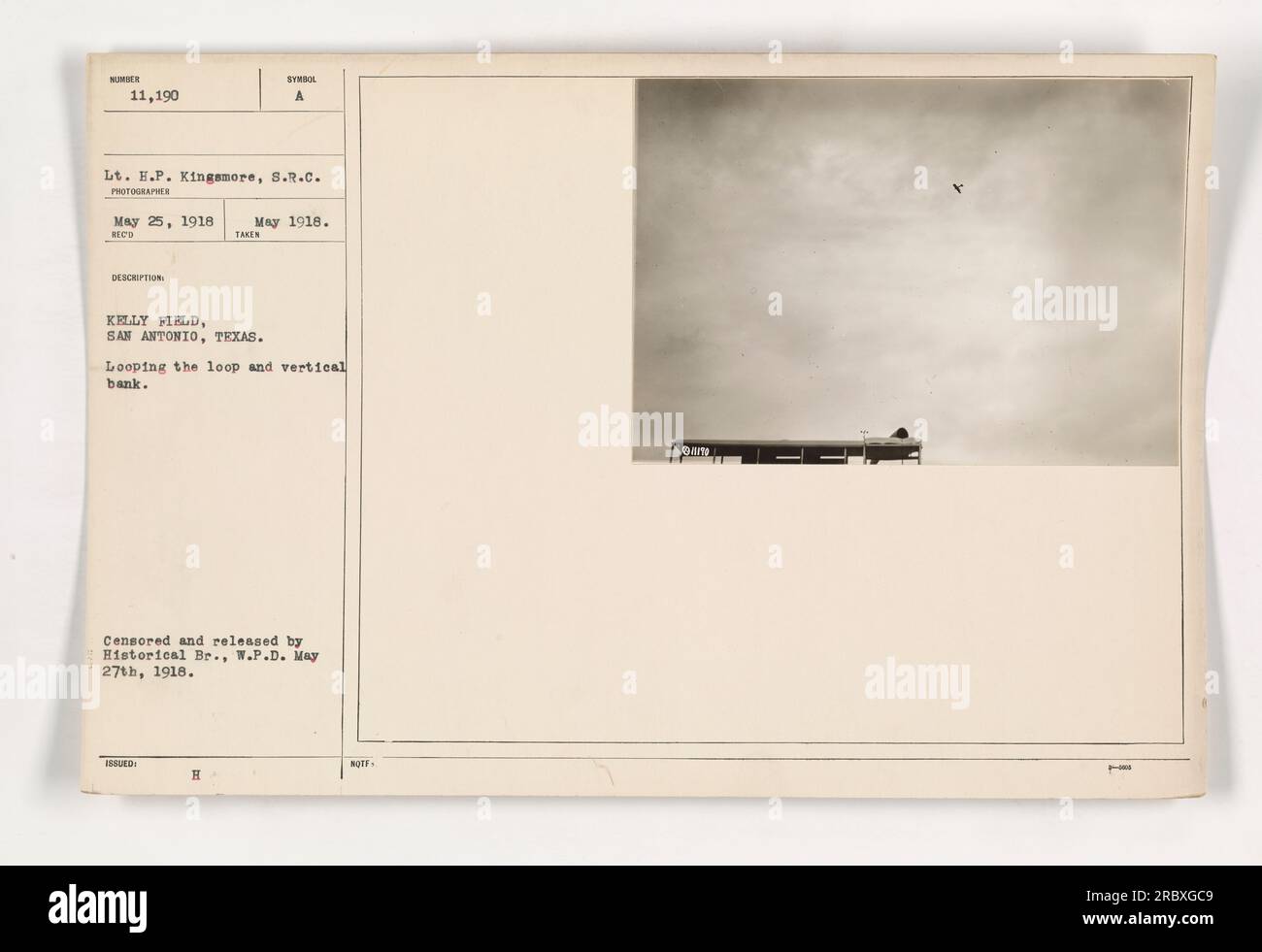 A pilot performs a daring maneuver called the loop and vertical bank at ...