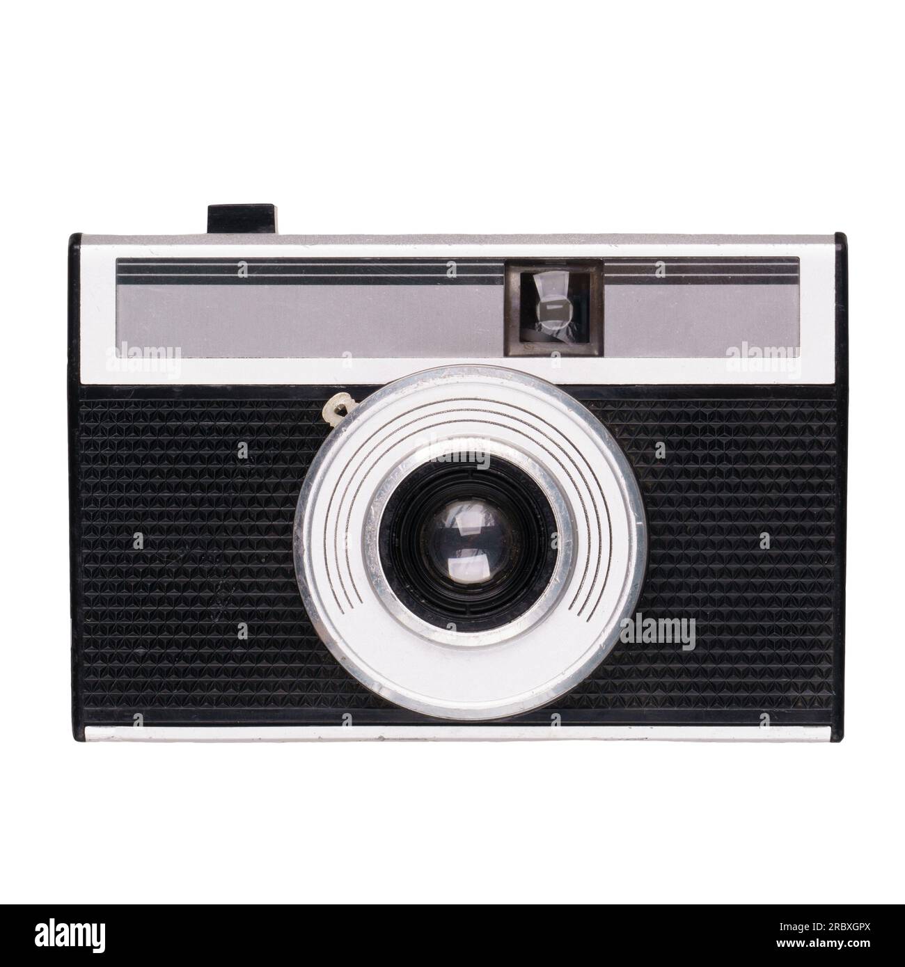 vintage old film camera isolated on white background Stock Photo - Alamy