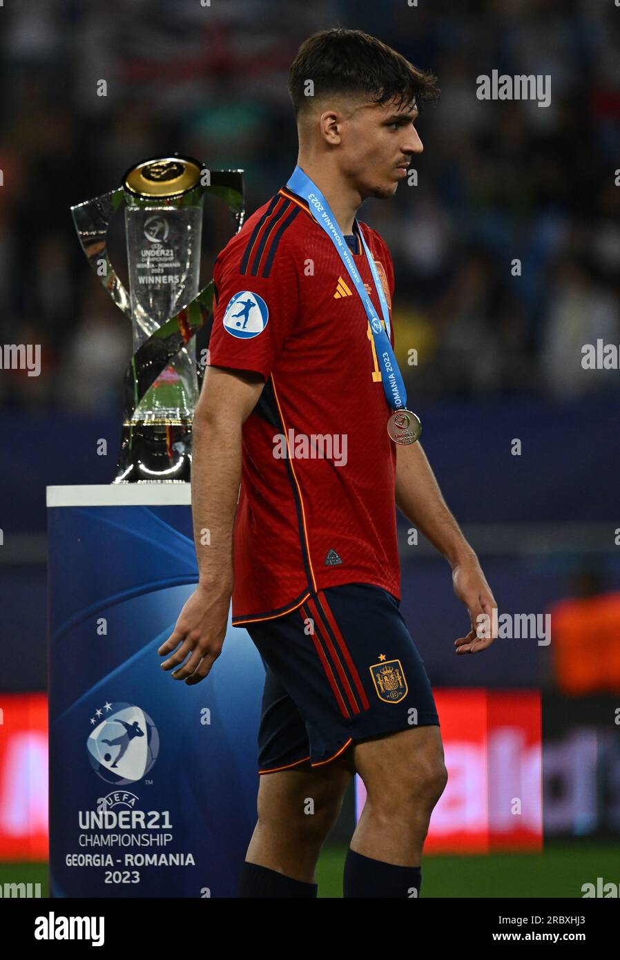 BATUMI, GEORGIA - JULY 8: Gabri Veiga of Spain during the UEFA Under-21 ...