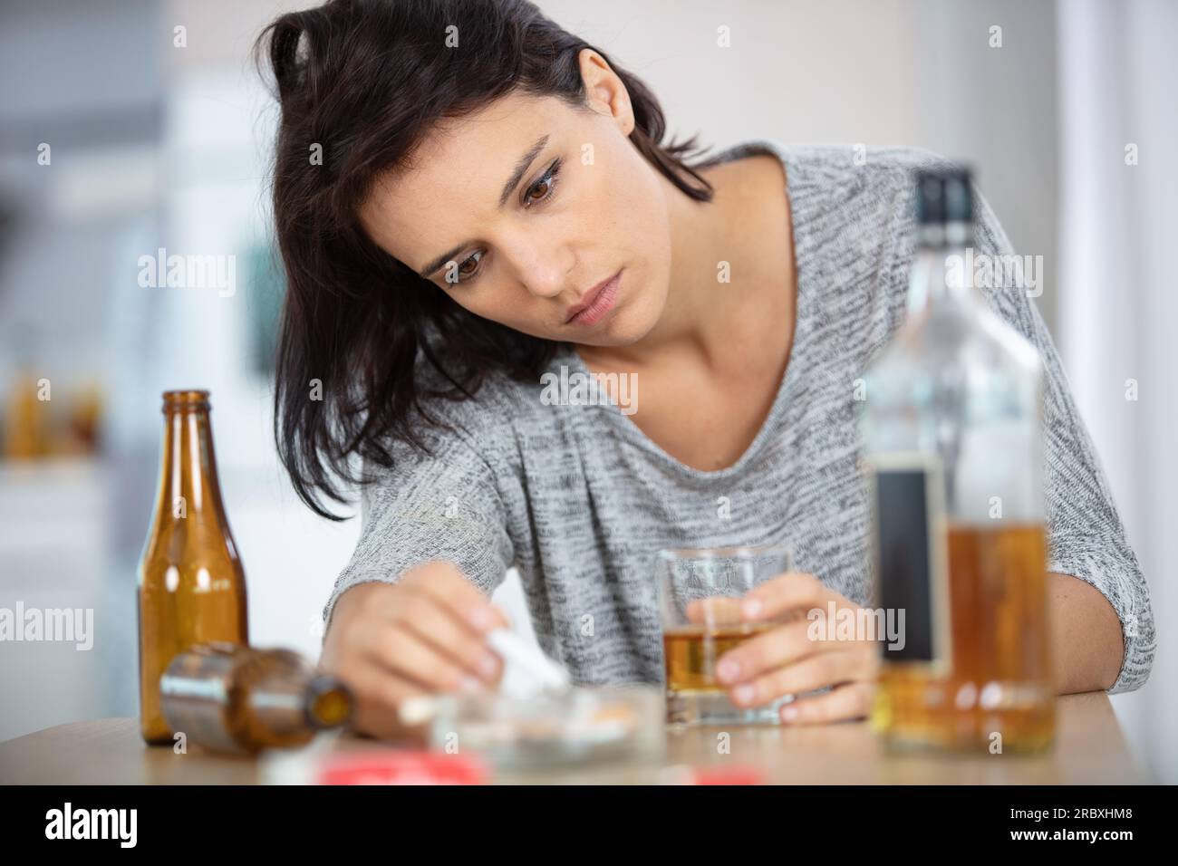 Melancholic whisky hi-res stock photography and images - Alamy