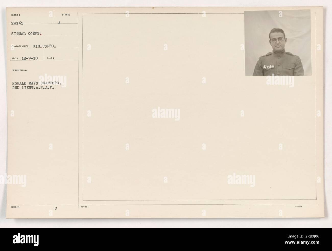 Ronald mayo crawford photographs hi-res stock photography and images ...